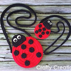 Ladybug Purse Crochet Pattern - Etsy
