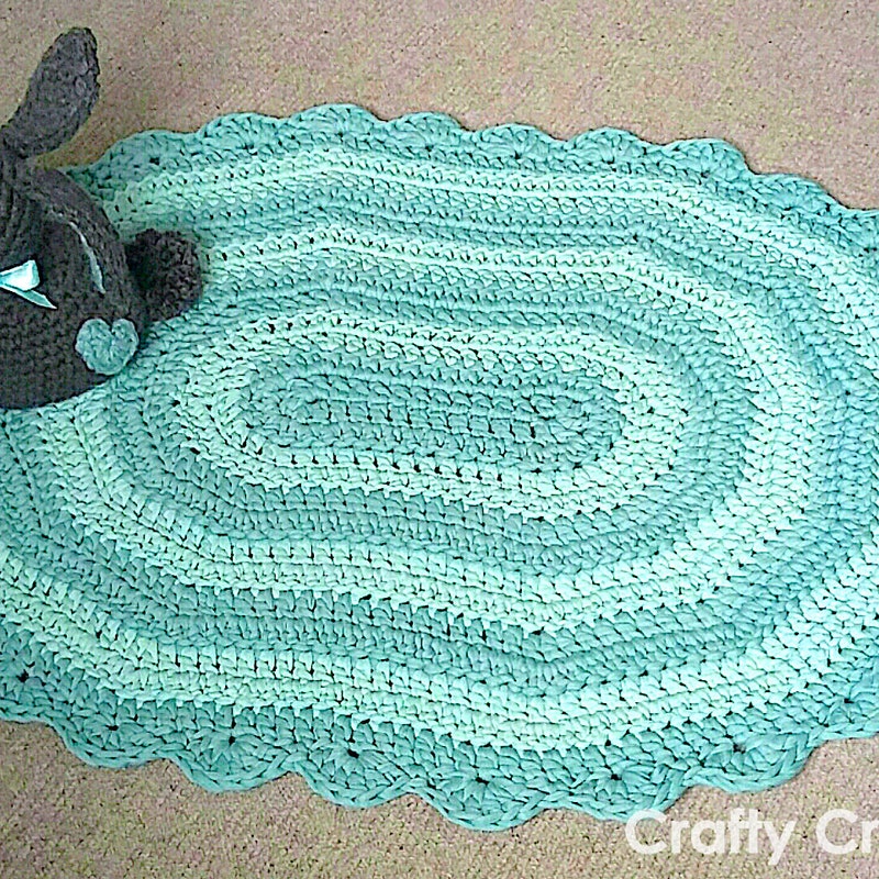 Crochet Pattern Rug - Etsy