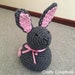 Bunny Doorstop Crochet Pattern - Etsy