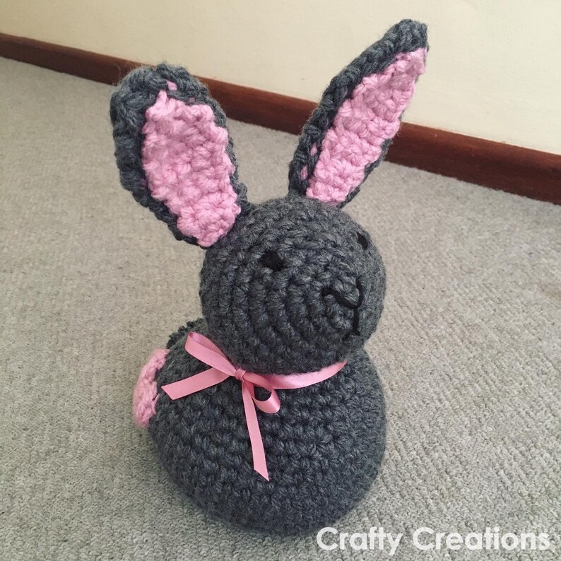 Bunny Doorstop Crochet Pattern - Etsy