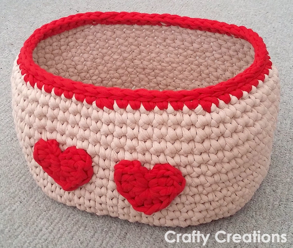 Oval Basket Crochet Pattern - Etsy