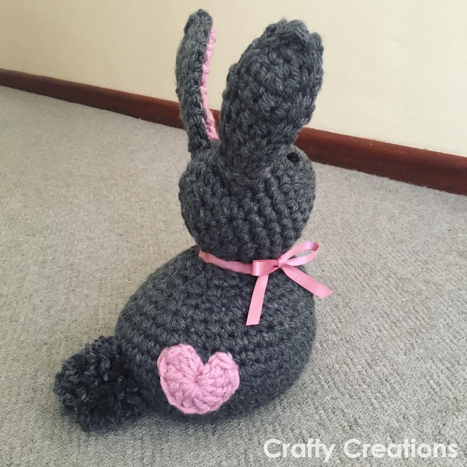 Bunny Doorstop Crochet Pattern - Etsy