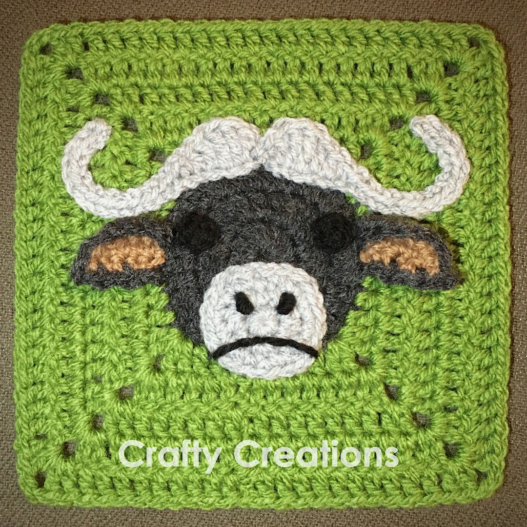 Buffalo Granny Square Crochet Pattern - Etsy