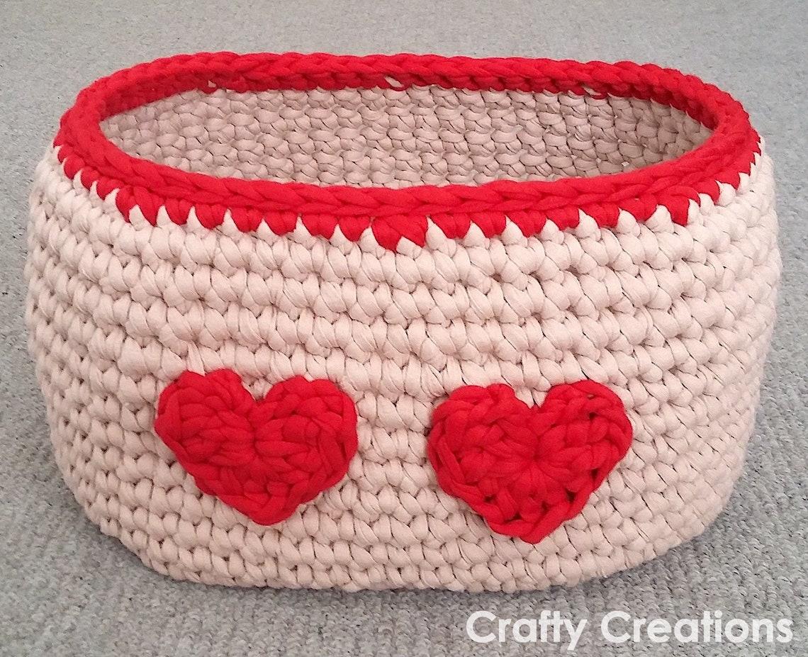 Oval Basket Crochet Pattern - Etsy