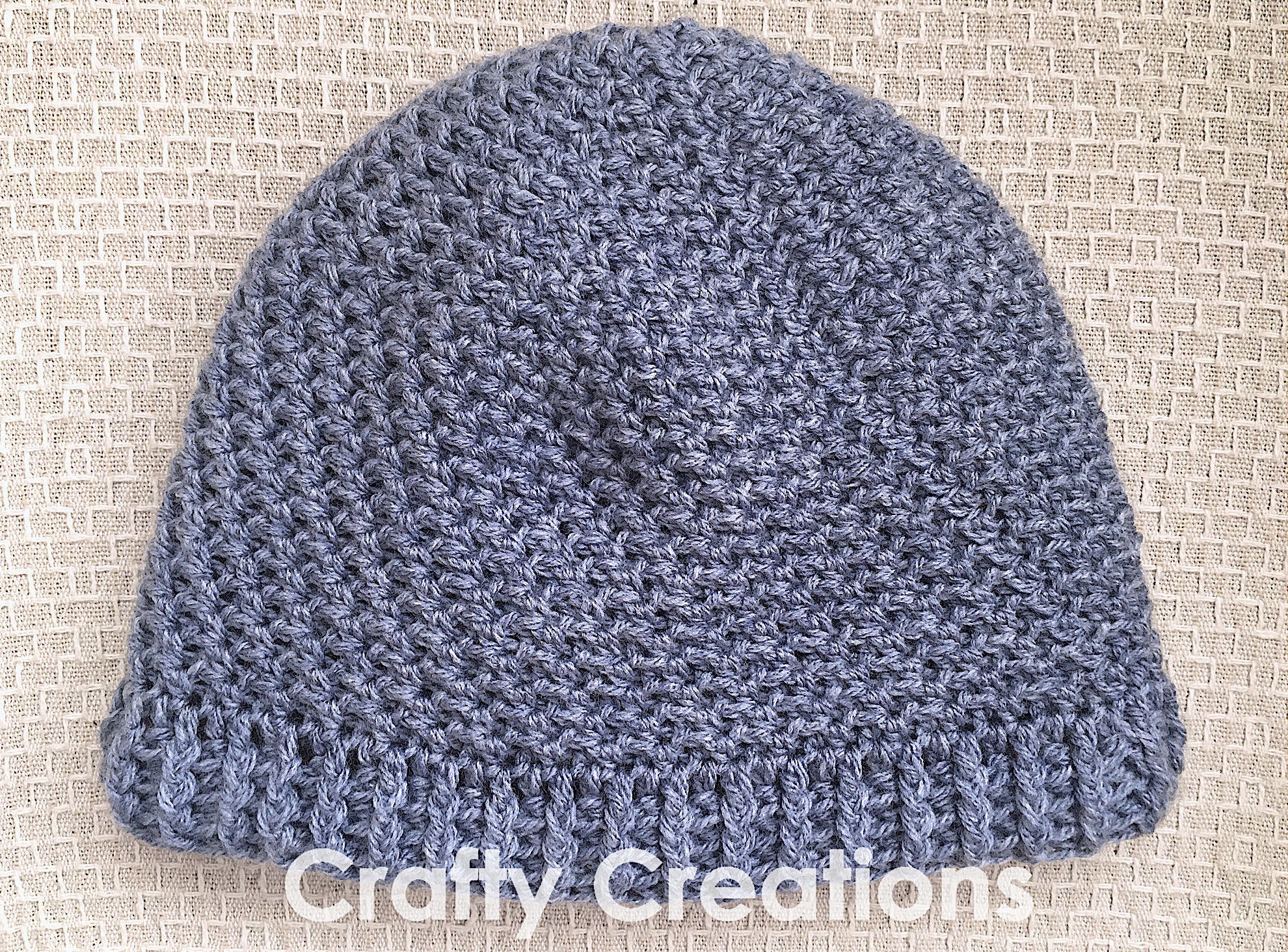 Reversible Adult Beanie Crochet Pattern - Etsy