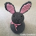 Bunny Doorstop Crochet Pattern - Etsy