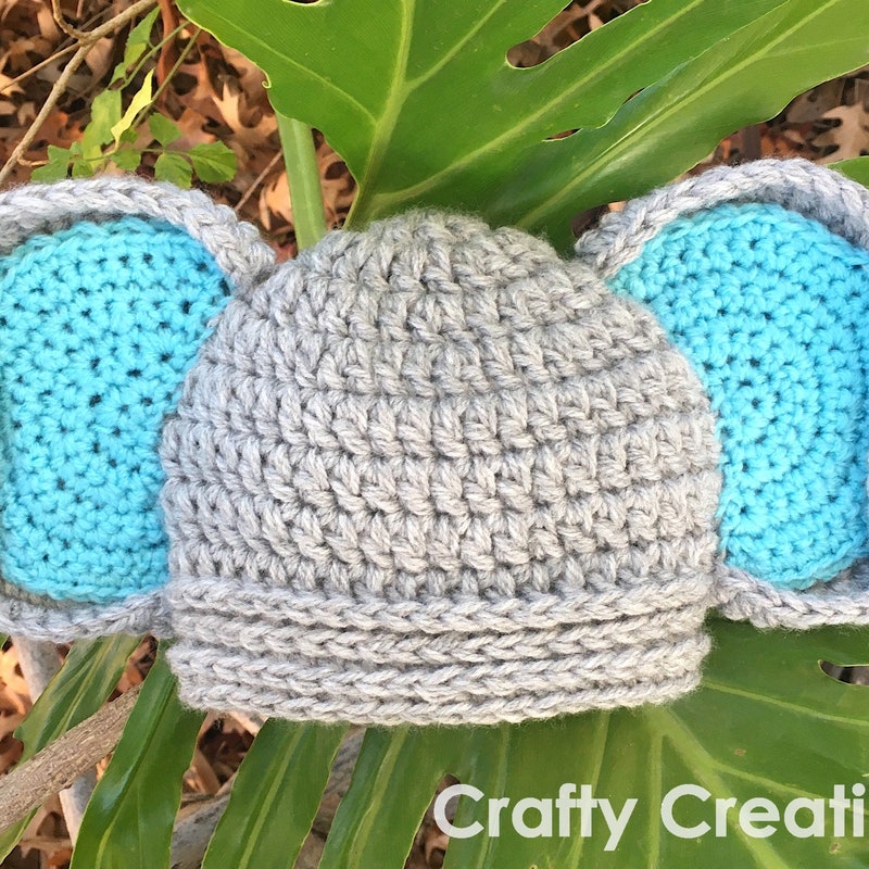 Crochet Elephant Hat - Etsy