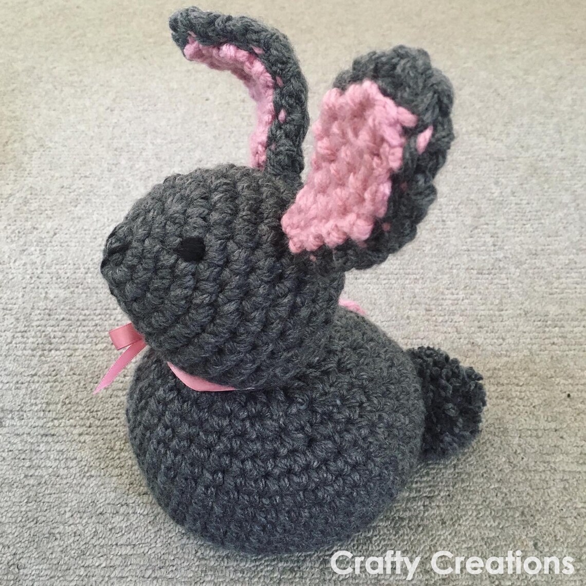 Bunny Doorstop Crochet Pattern | Etsy