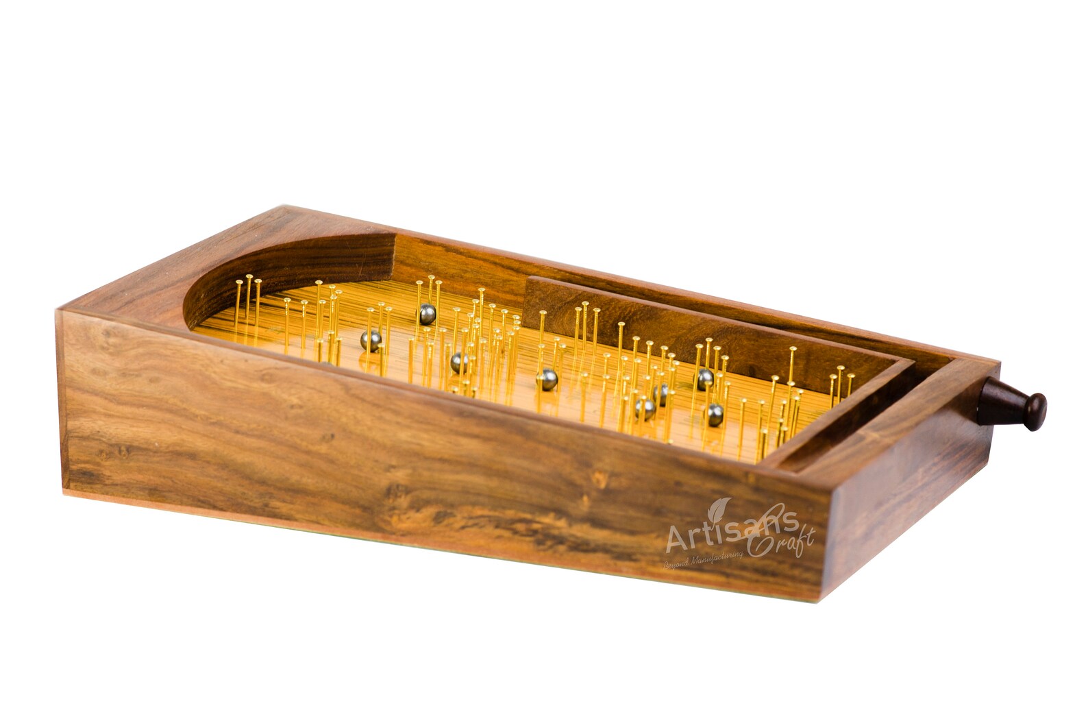 Bagatelle Rosewood Tabletop Pinball Game Hand-crafted Exquisite ...