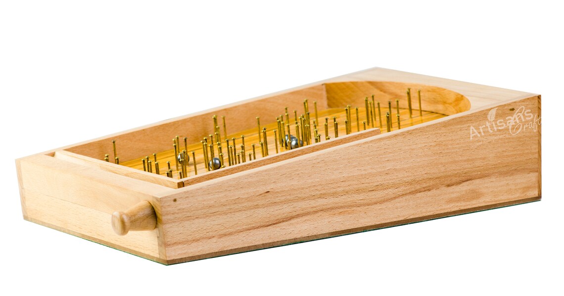 Bagatelle Rosewood Tabletop Pinball Game Hand-crafted Exquisite ...