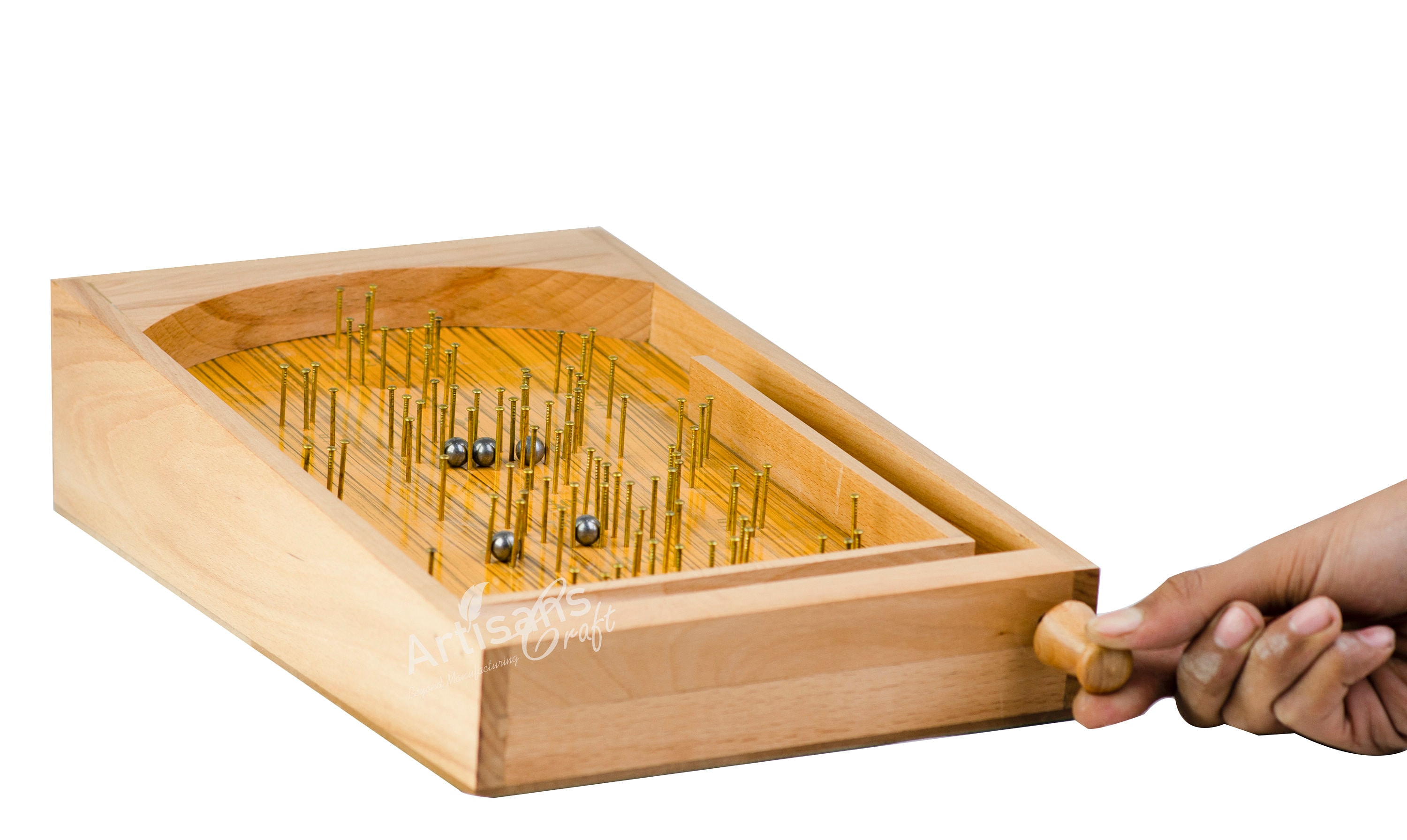 Bagatelle Rosewood Tabletop Pinball Game Hand-crafted Exquisite ...