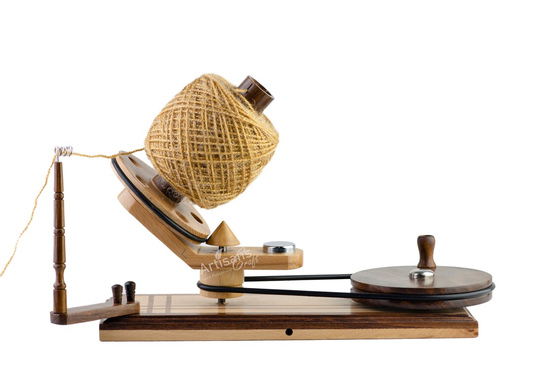 Wooden Yarn Winder - Large Wooden Yarn Winder for Knitting & Crocheting ...