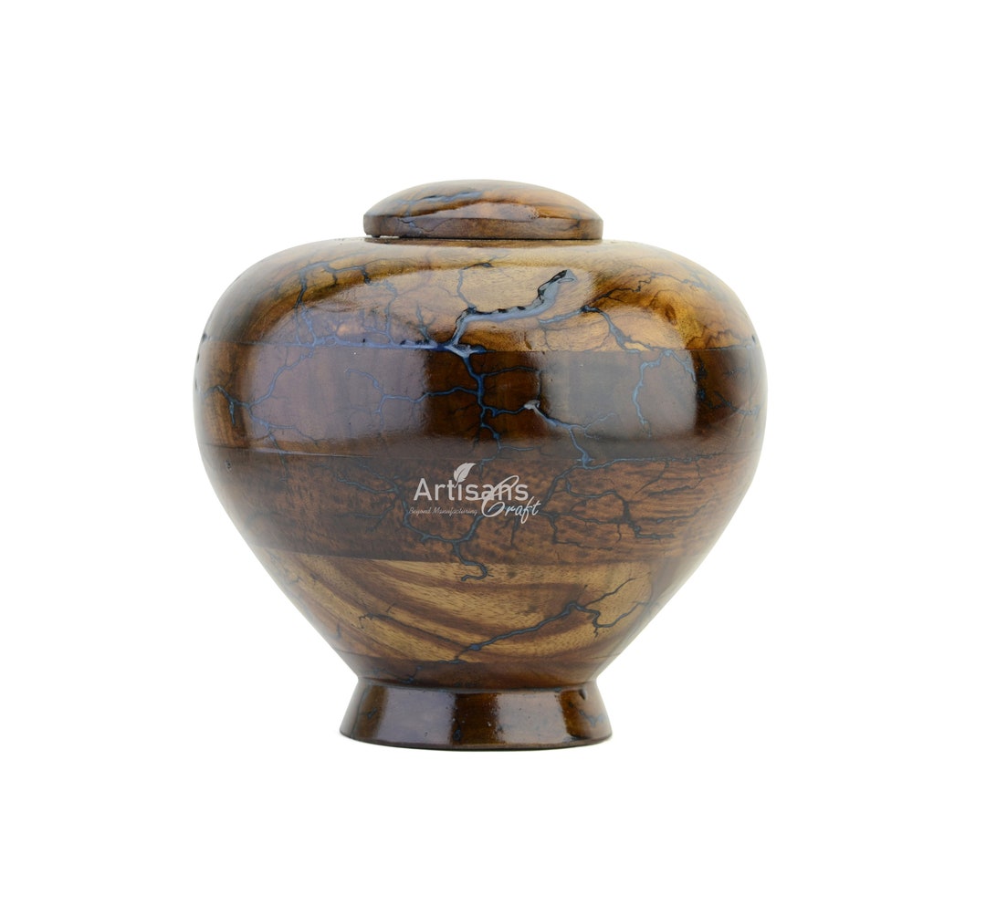 Handmade Rosewood Cremation Urn for Human Ashes Adults Male Female ...