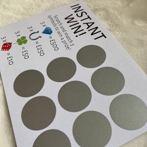 Pregnancy Announcement Scratch Card, Baby Reveal Scratch Card, Scratch ...