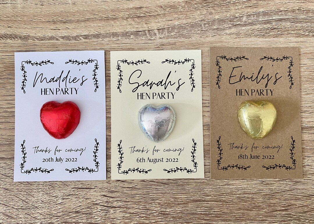 Hen Do Favours, Party Favours for Hen Do, Bridal Shower, Party Bag ...