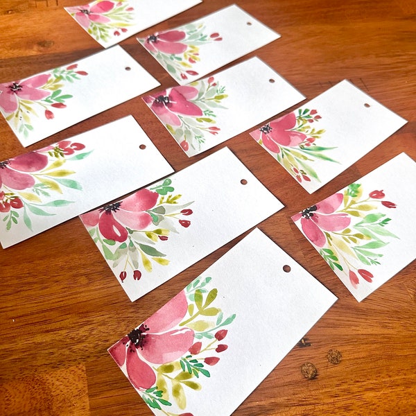 Hand Painted Tags - Etsy