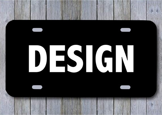 Personalized License Plate. Create Your Custom License Plate. | Etsy