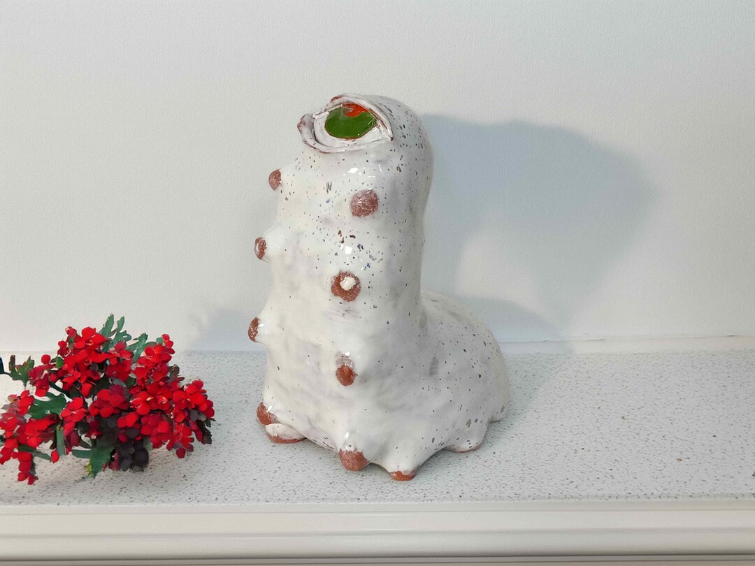 Creative Art Ceramic. Caterpillar. Interior Sculpture. Handmade Crafts ...
