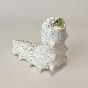 Creative Art Ceramic. Caterpillar. Interior Sculpture. Handmade Crafts ...