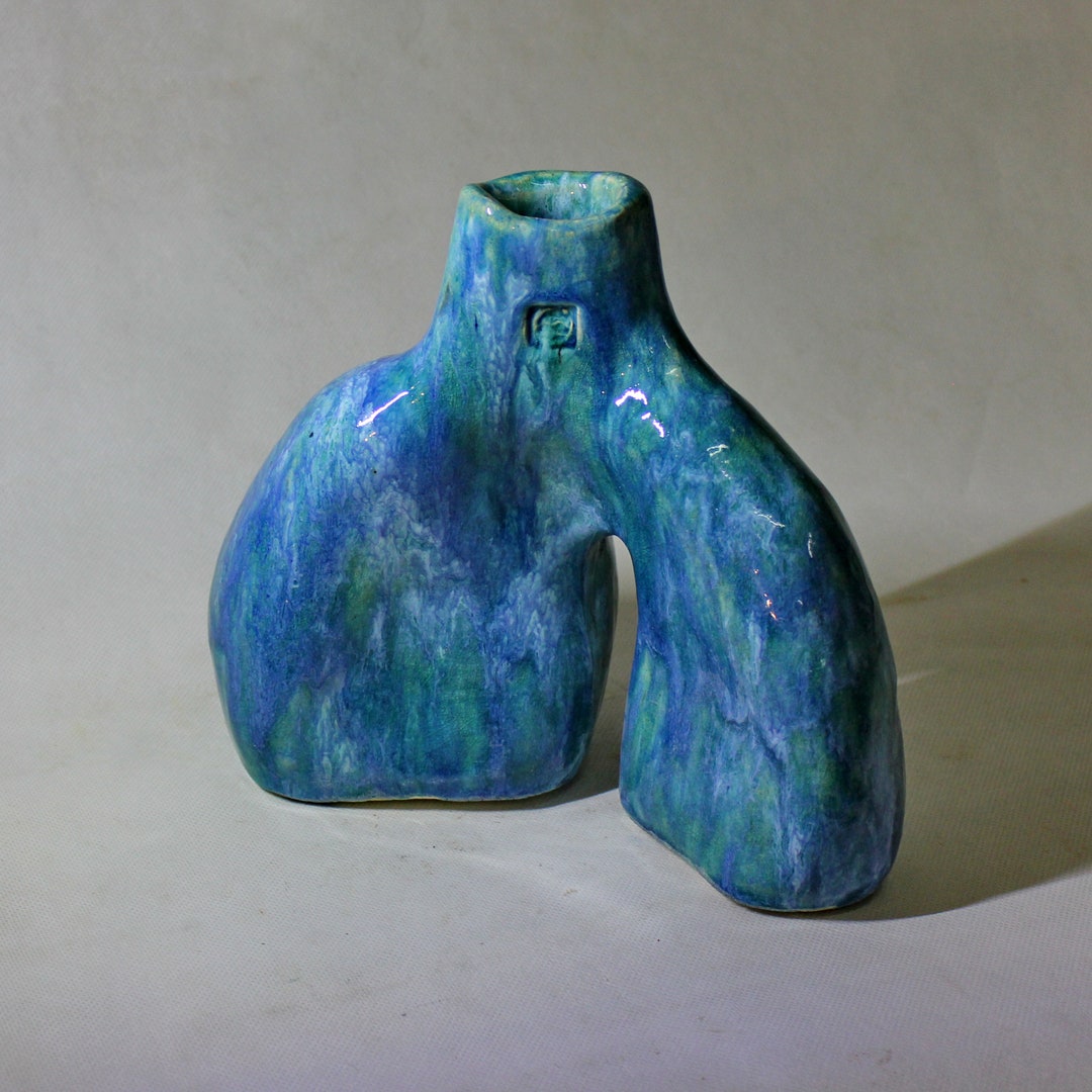 Minimalist Colored Vases. Nordic Vase. Torso Flower Vase.famale Form ...