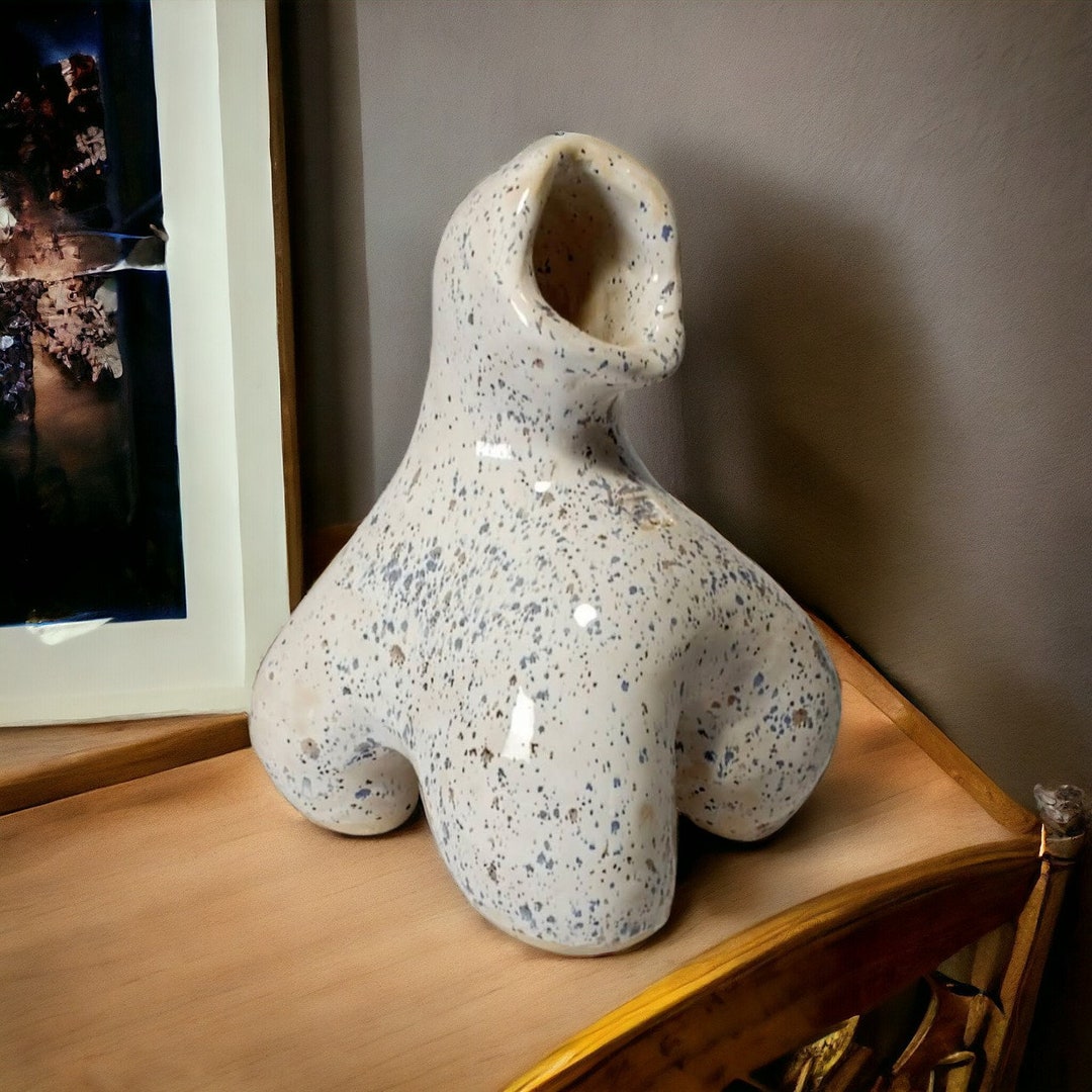 Creative Art Ceramic. Interior Sculpture. Handmade Crafts Sculpture ...