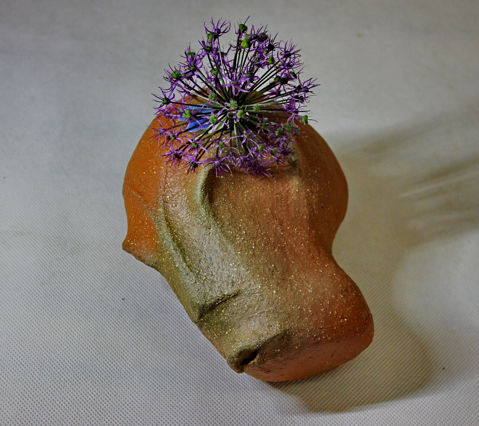 Human Face Design Vase. Creative Face and Head Vase. Creative Gift ...