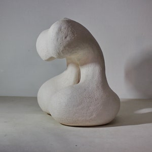 Torso Sculpture Vase. Ceramic Female Form Vase. Abstract Sculpture ...