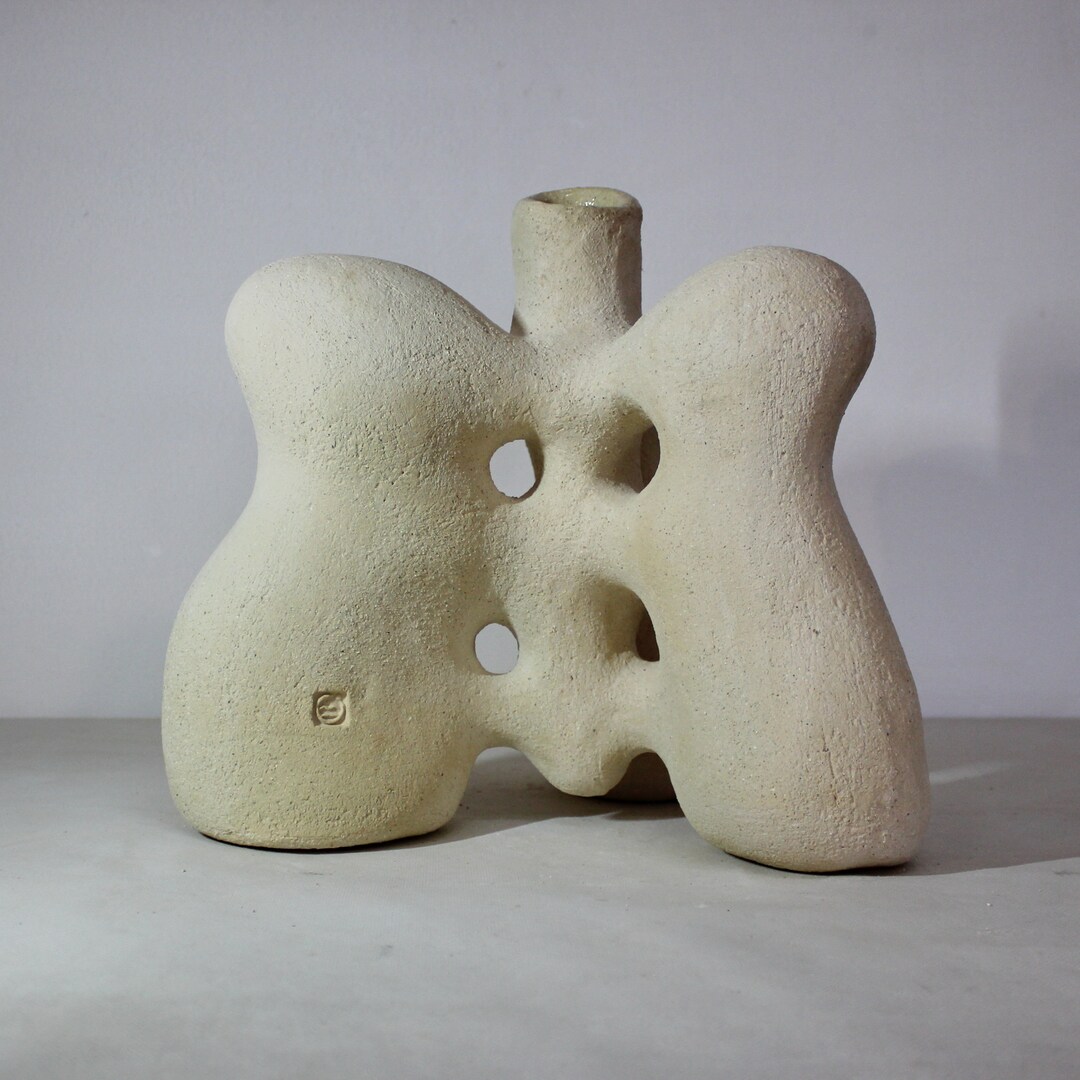 Sculptural Unique Designed Vase. Abstract Ceramic Vase. Home - Etsy