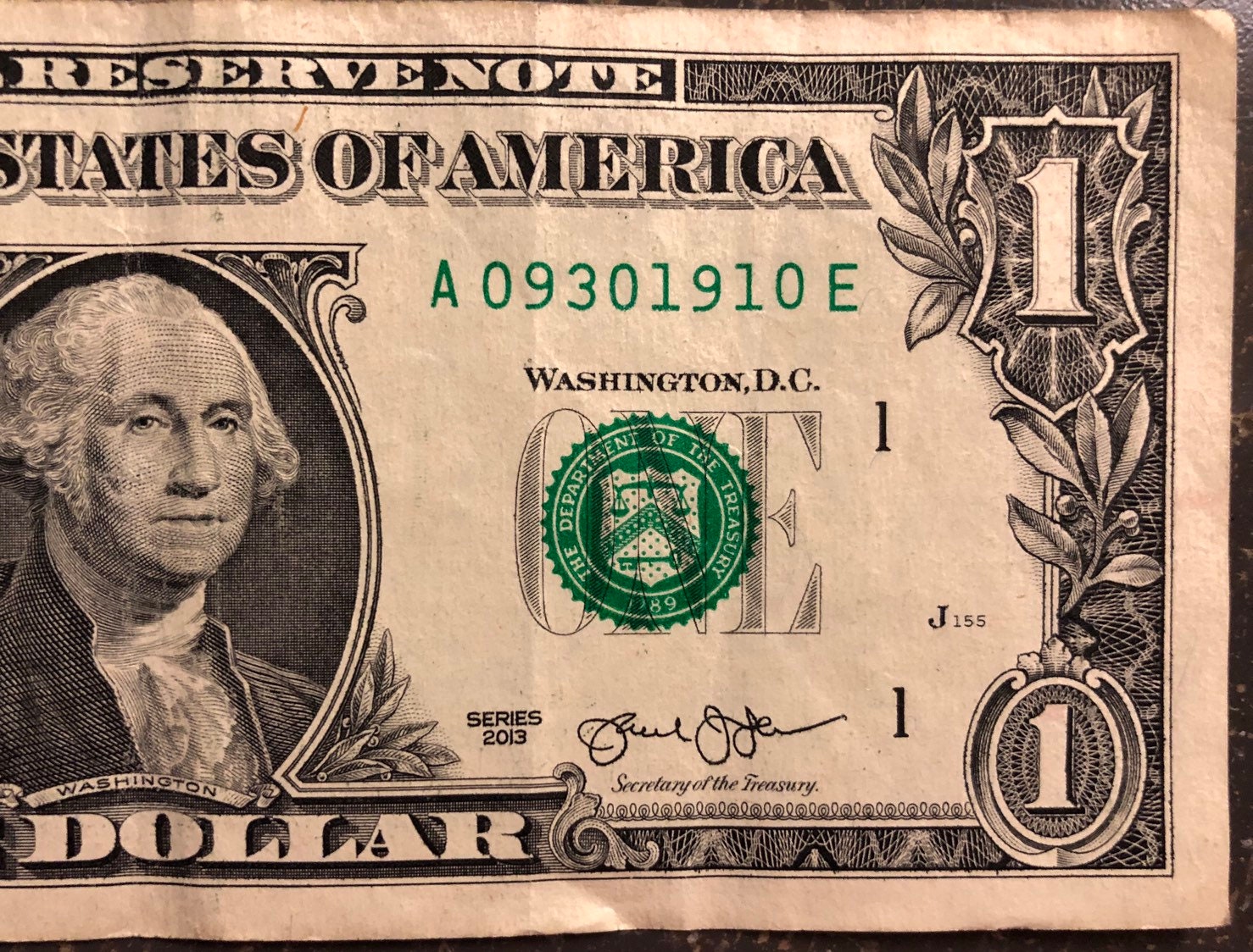 Special Date Banknote. September 30 1910 One Dollar Bill U.S. - Etsy