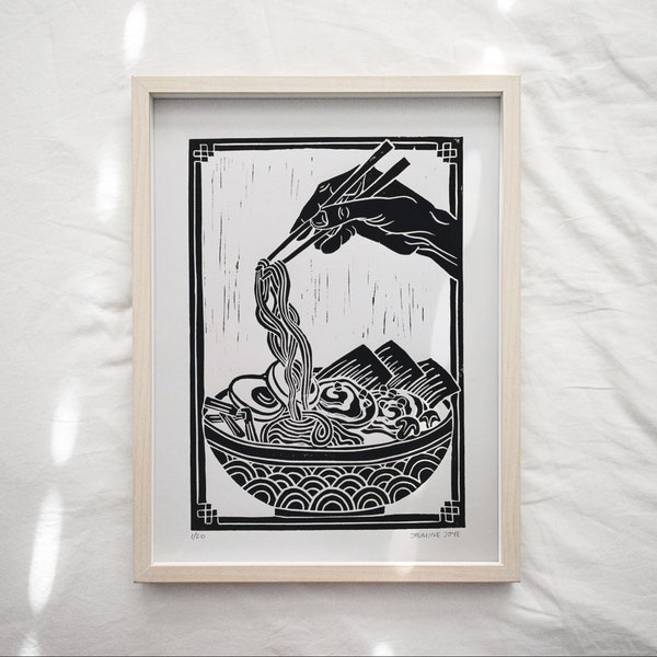 Lino Block Print - Etsy