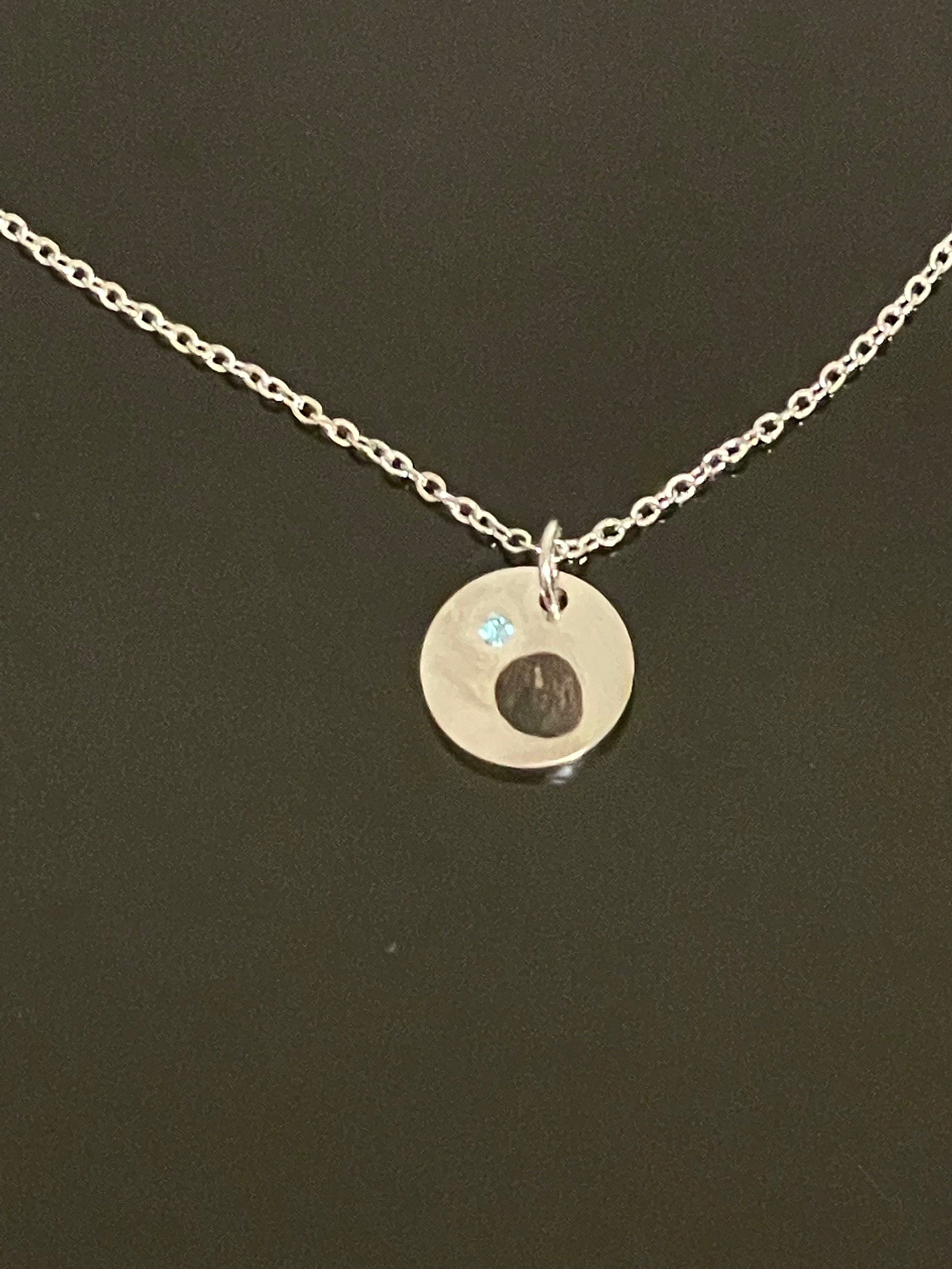 Actual Male Embryo IVF Personalized Necklace Infertility Gift Pregnancy ...