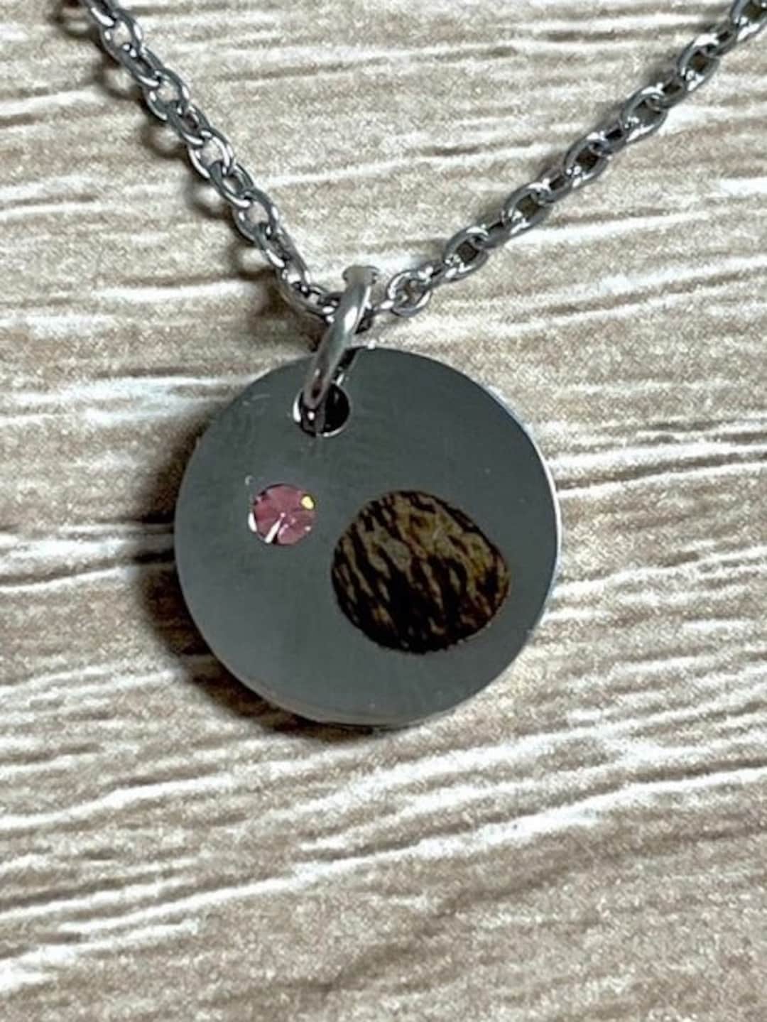 Actual Embryo IVF Birth Stone Personalized Necklace Infertility Gift ...