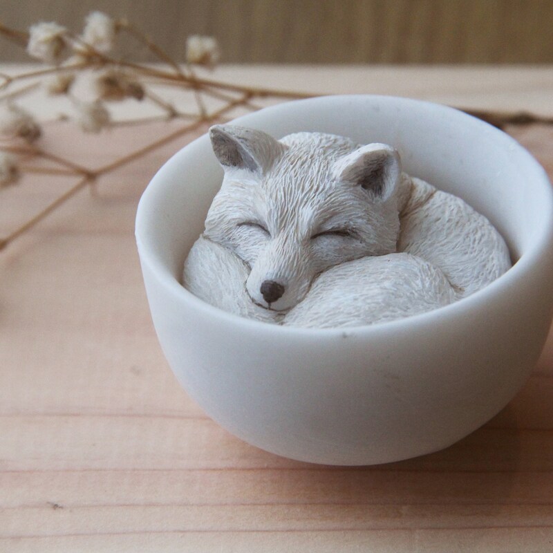 Fox Figurine - Etsy