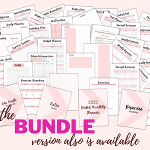 Small Business Planner: Printable Business Organizer (digital Download ...