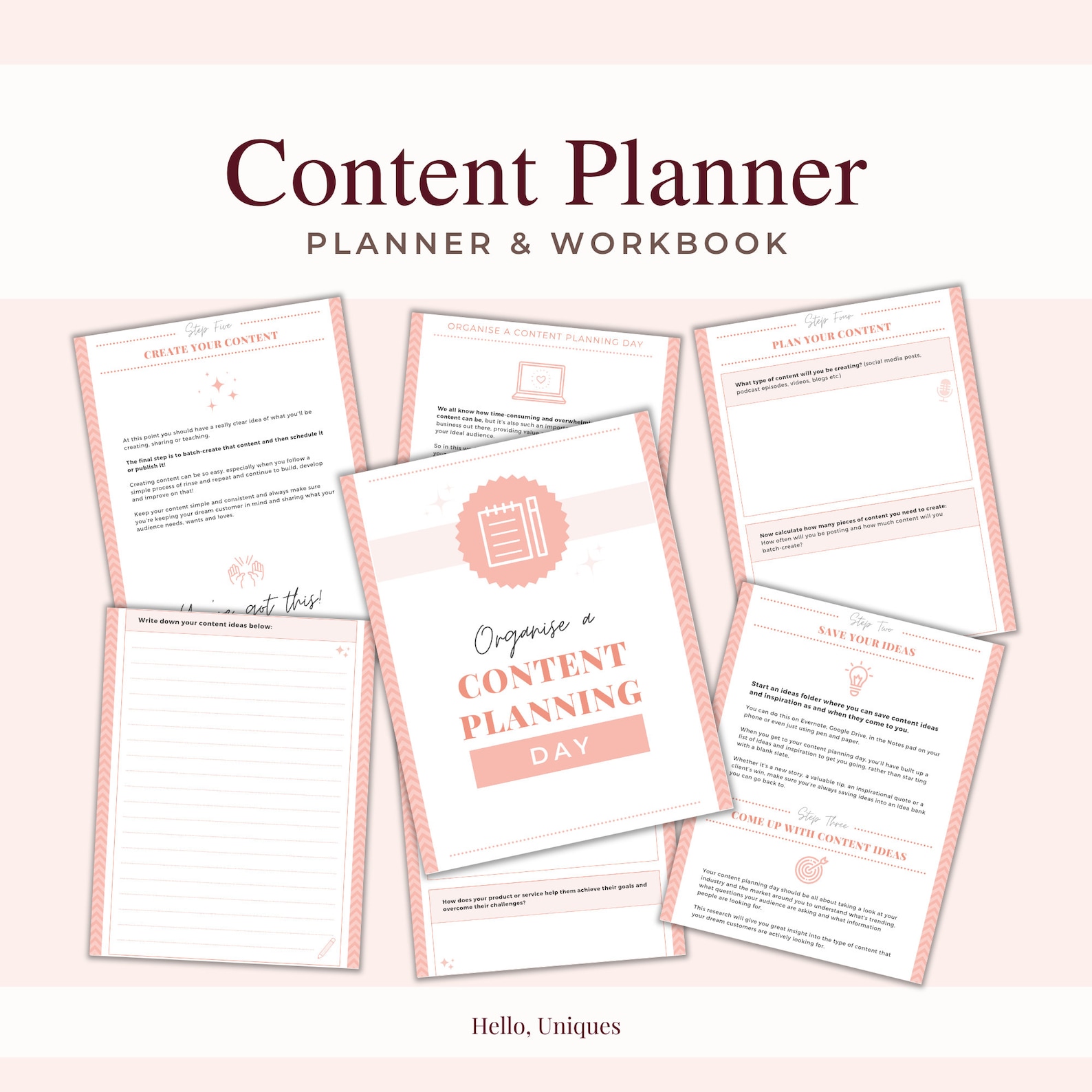 Content Planning Day Content Planner Content Guide Content Creation ...