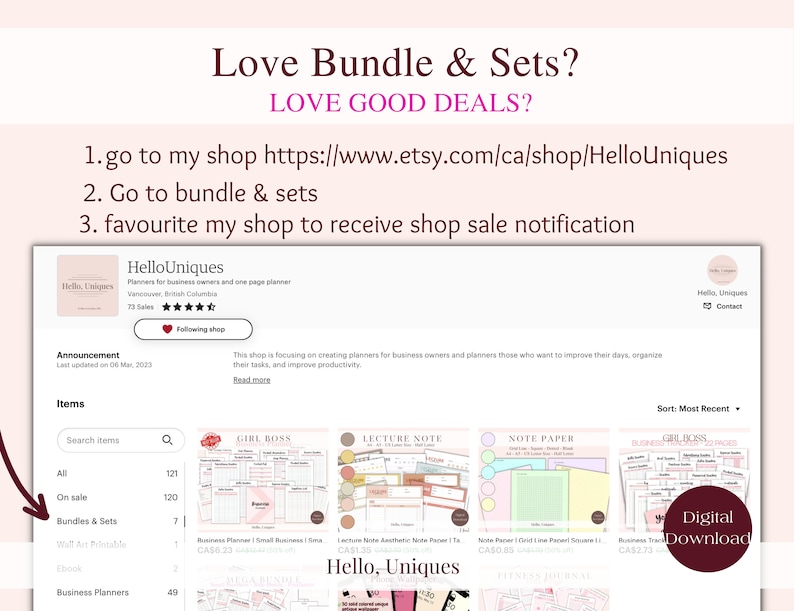 Printable Gradient Pink Goal Planners | Goal Tracker | Productivity ...