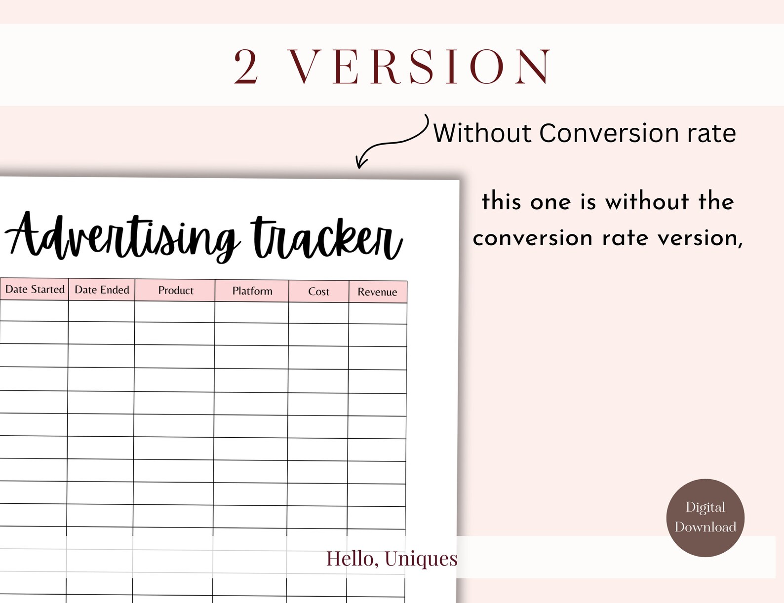 Advertising Tracker | Ad Campaign Tracker | Campaign Tracker | Digital ...