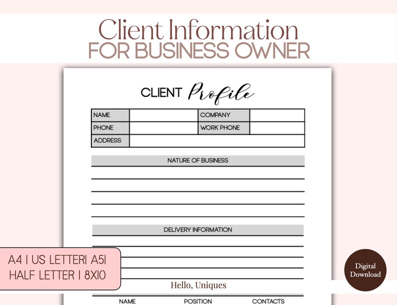 Client Profile | Shipping Record | Shipping Profile | Product Base ...