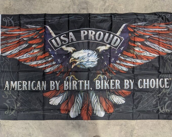 Black and White Checker Flag Design With Eagle Harley Davidson Motor ...