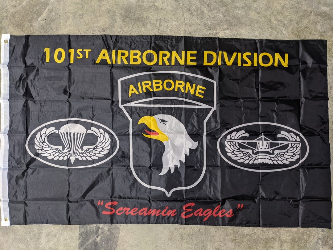 101st Airborne Division Flag 3'x5' "screamin Eagles" - Etsy