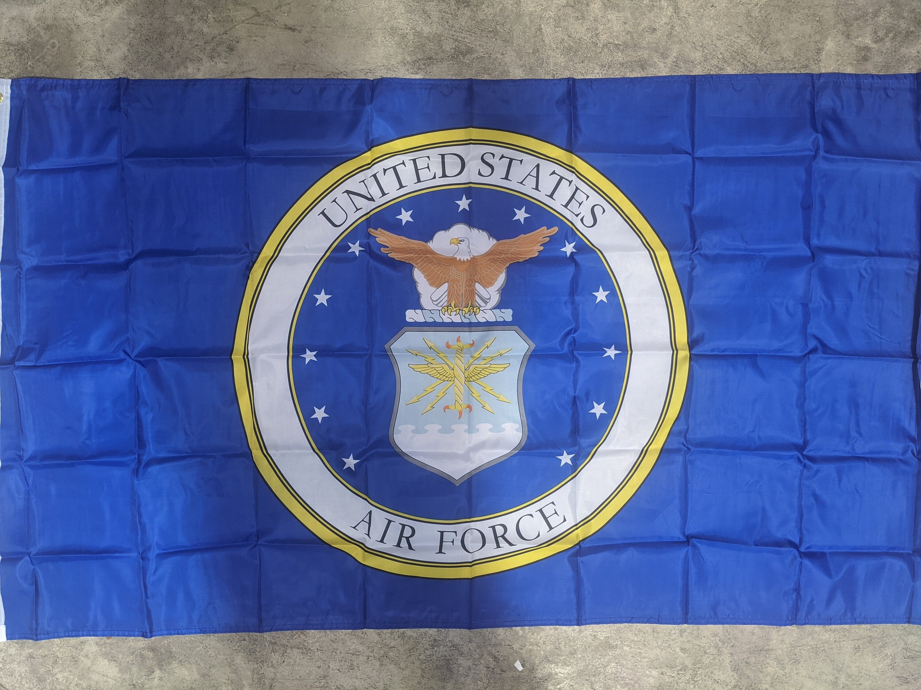 United States Air Force Emblem Flag 3'x5' | Etsy