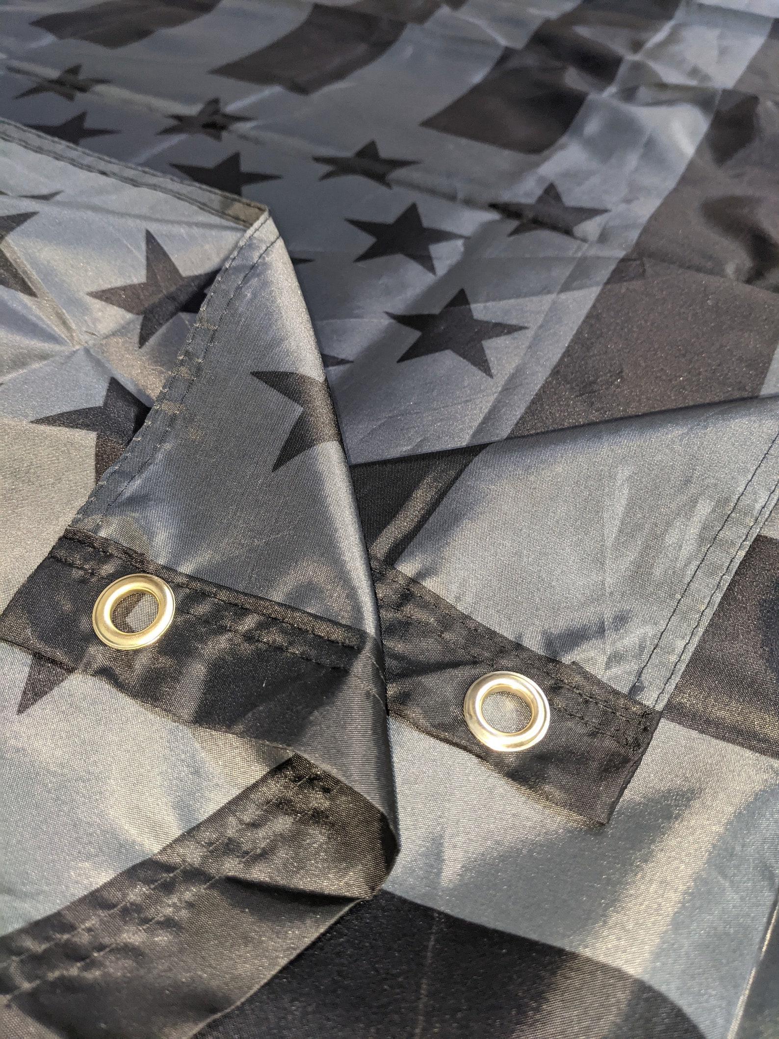 3x5ft All Black American Flag US Black Flag Tactical Decor | Etsy