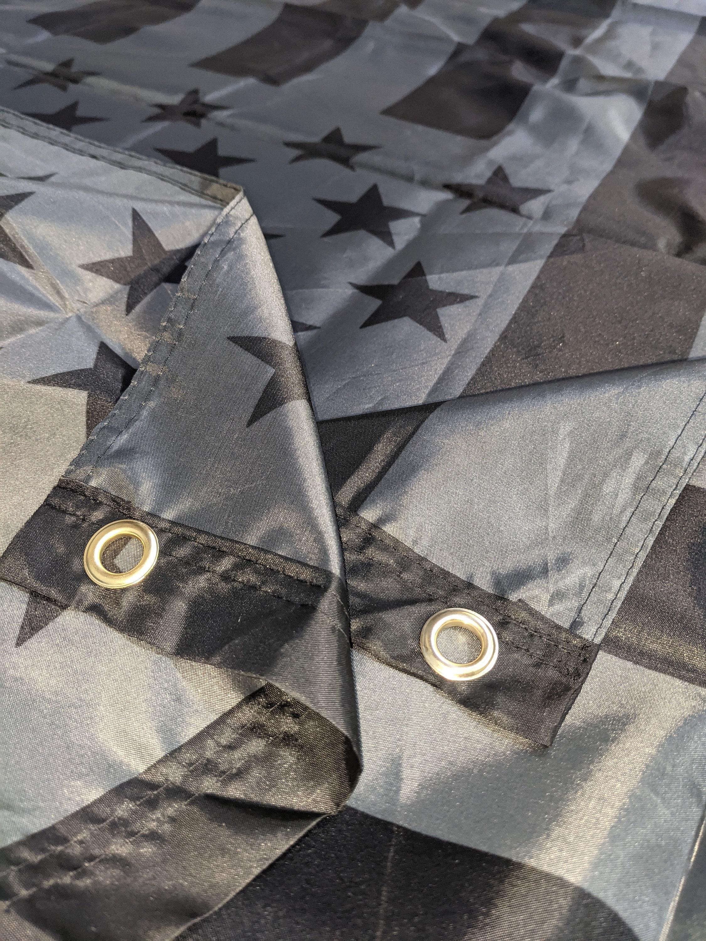 3x5ft All Black American Flag US Black Flag Tactical Decor | Etsy