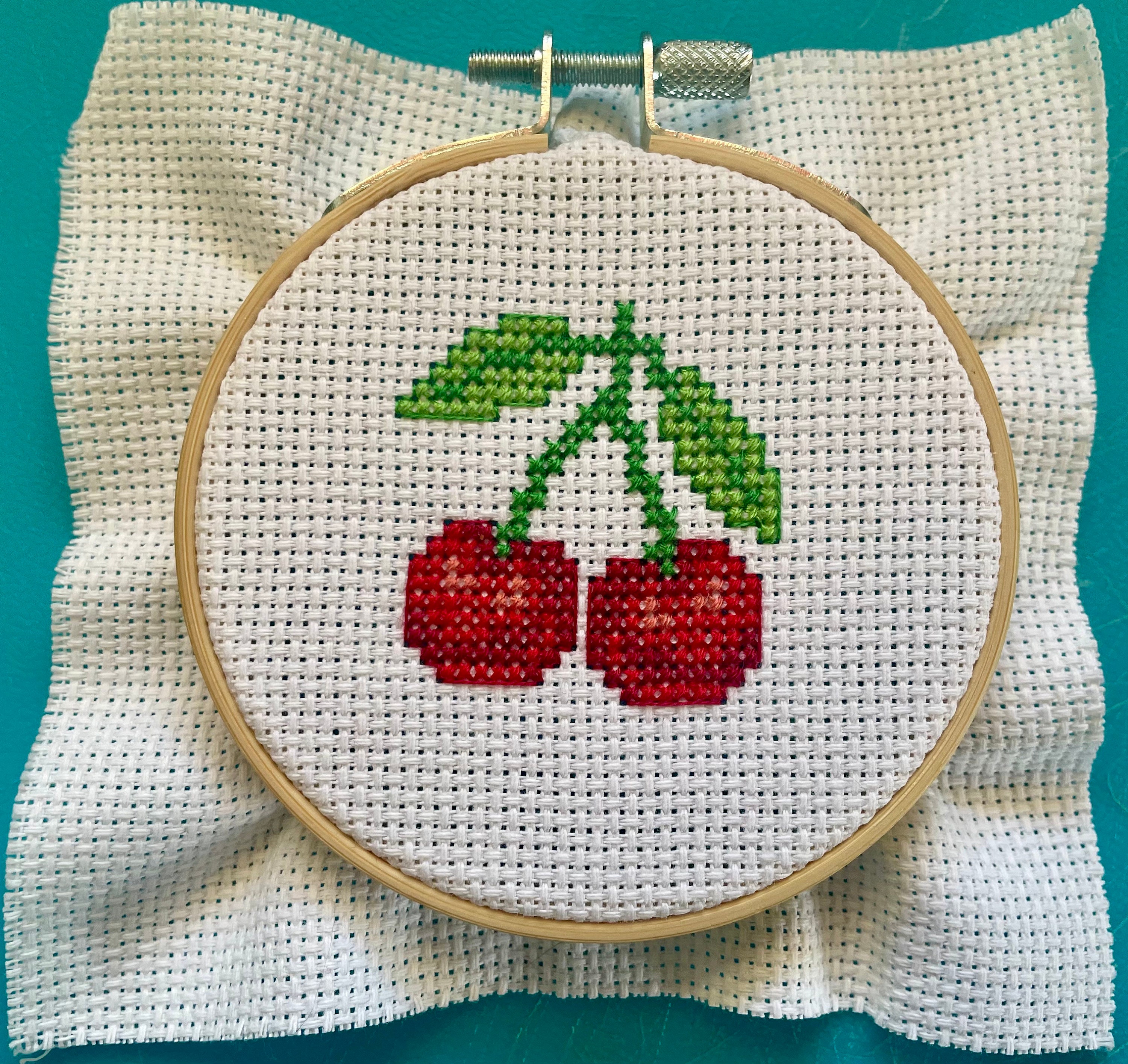 Mini Cherry Cross Stitch Pattern PDF Digital Download - Etsy