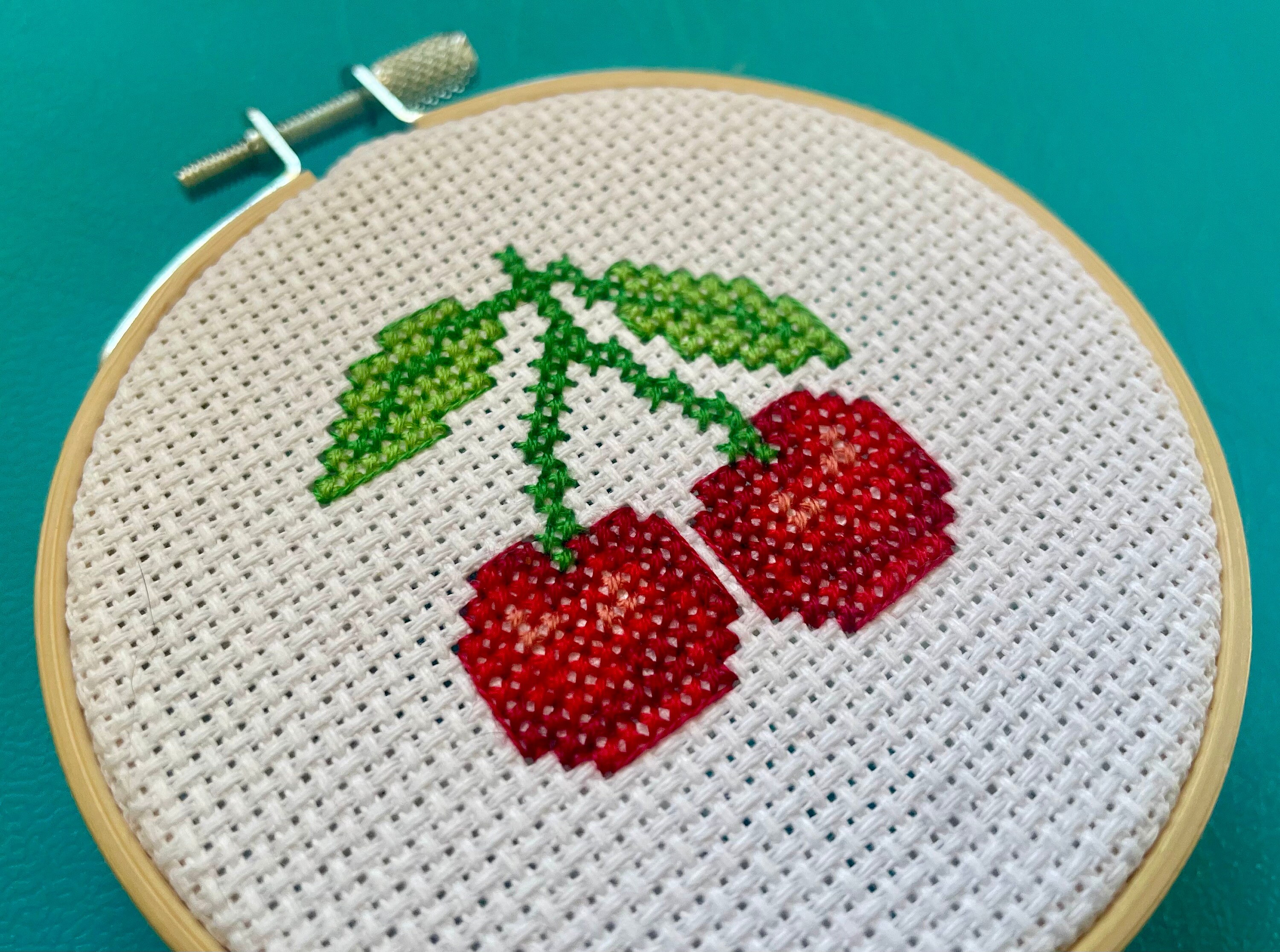 Mini Cherry Cross Stitch Pattern PDF Digital Download - Etsy