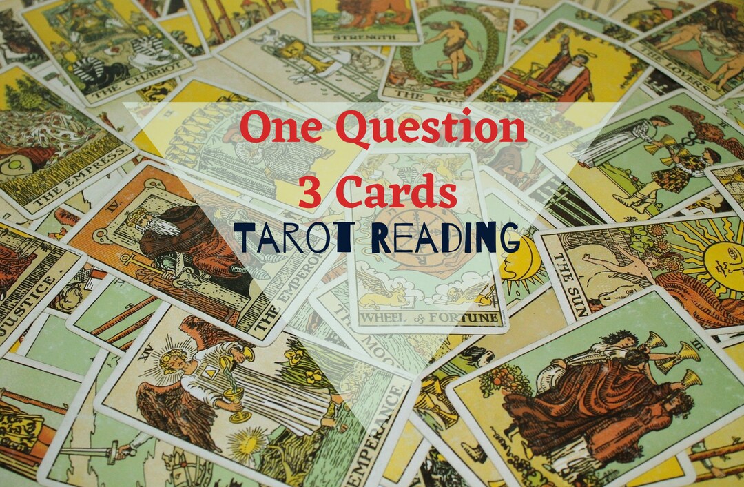 Three Card Tarot Reading: One Question, Same Day (PDF or Audio) - Etsy
