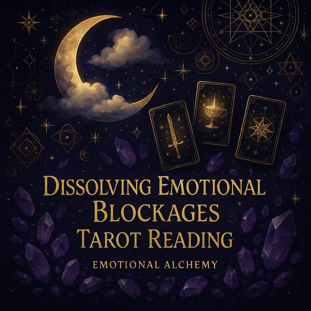 Emotional Blockages Tarot Reading: Shadow Work, Spiritual Guidance (PDF ...