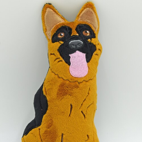 Boxer Dog Stuffie ITH Embroidery Machine Pattern ITH Boxer | Etsy