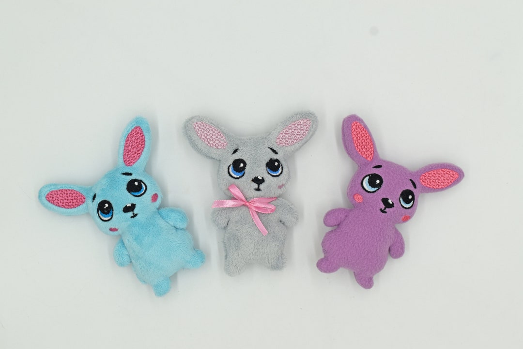 Easter Bunny Stuffie ITH Embroidery ,machine Pattern,ith Bunny Stuffie ...