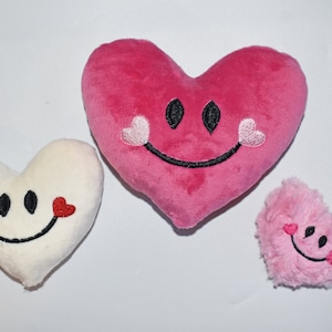 Heart Stuffie ITH Embroidery , Machine Pattern, ITH Heart Stuffie ...